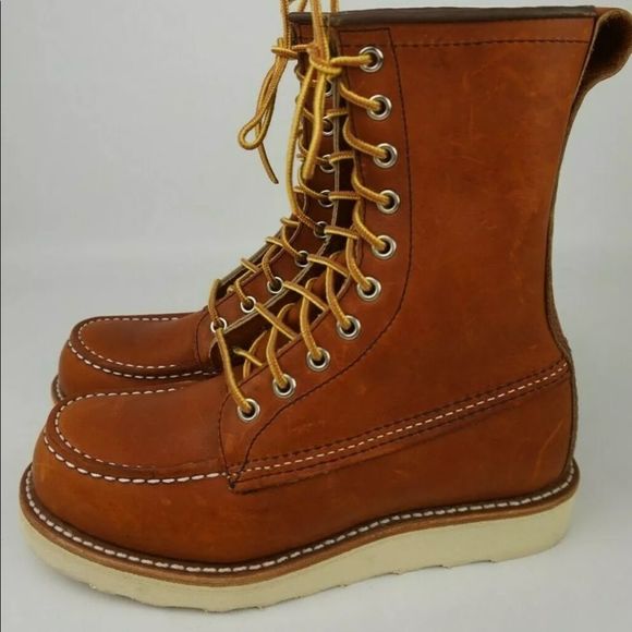 Red Wing Shoes | Shoes | Red Wing 877 8 Oro Legacy Leather Moc Toe ...